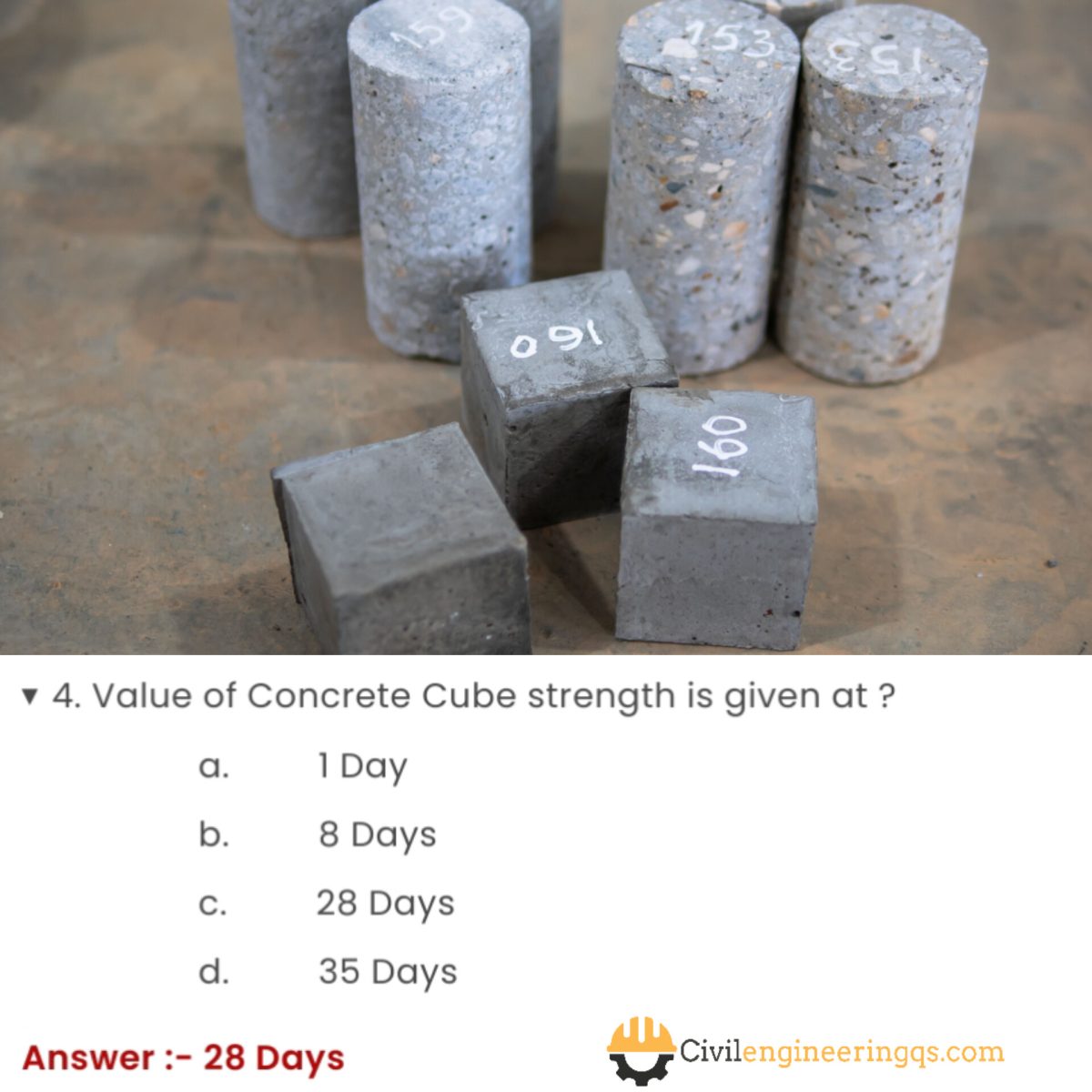 Important Notes about Concrete