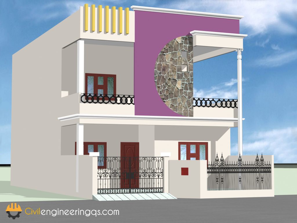 15+ Elevation 3D design for your dream house -6