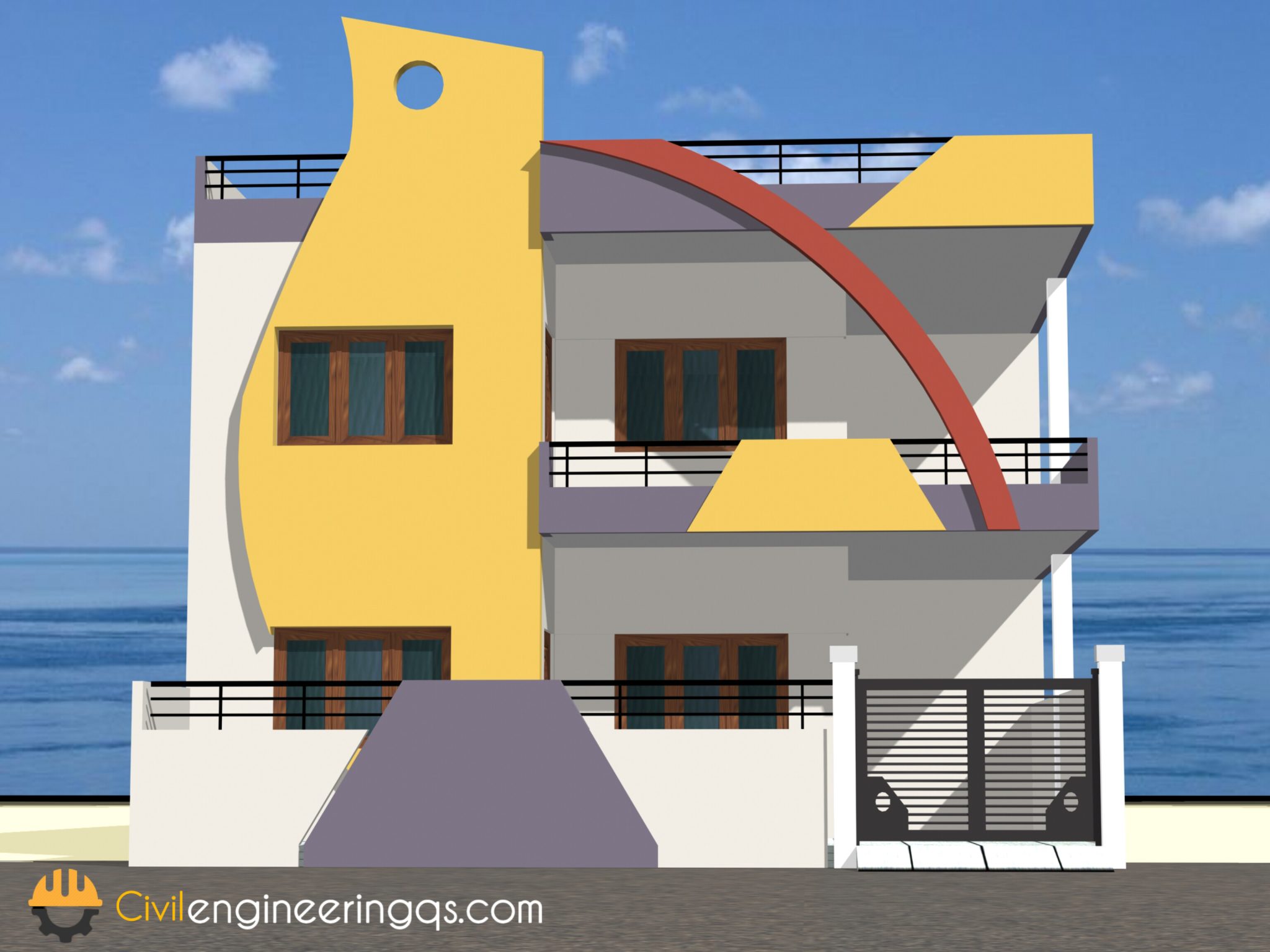 Stylish Front Elevation Concepts for Your home