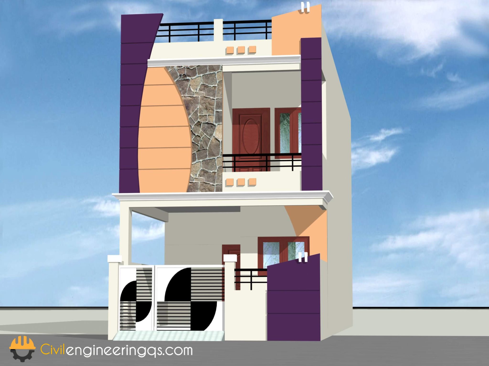 Stylish Front Elevation Concepts for Your Villa