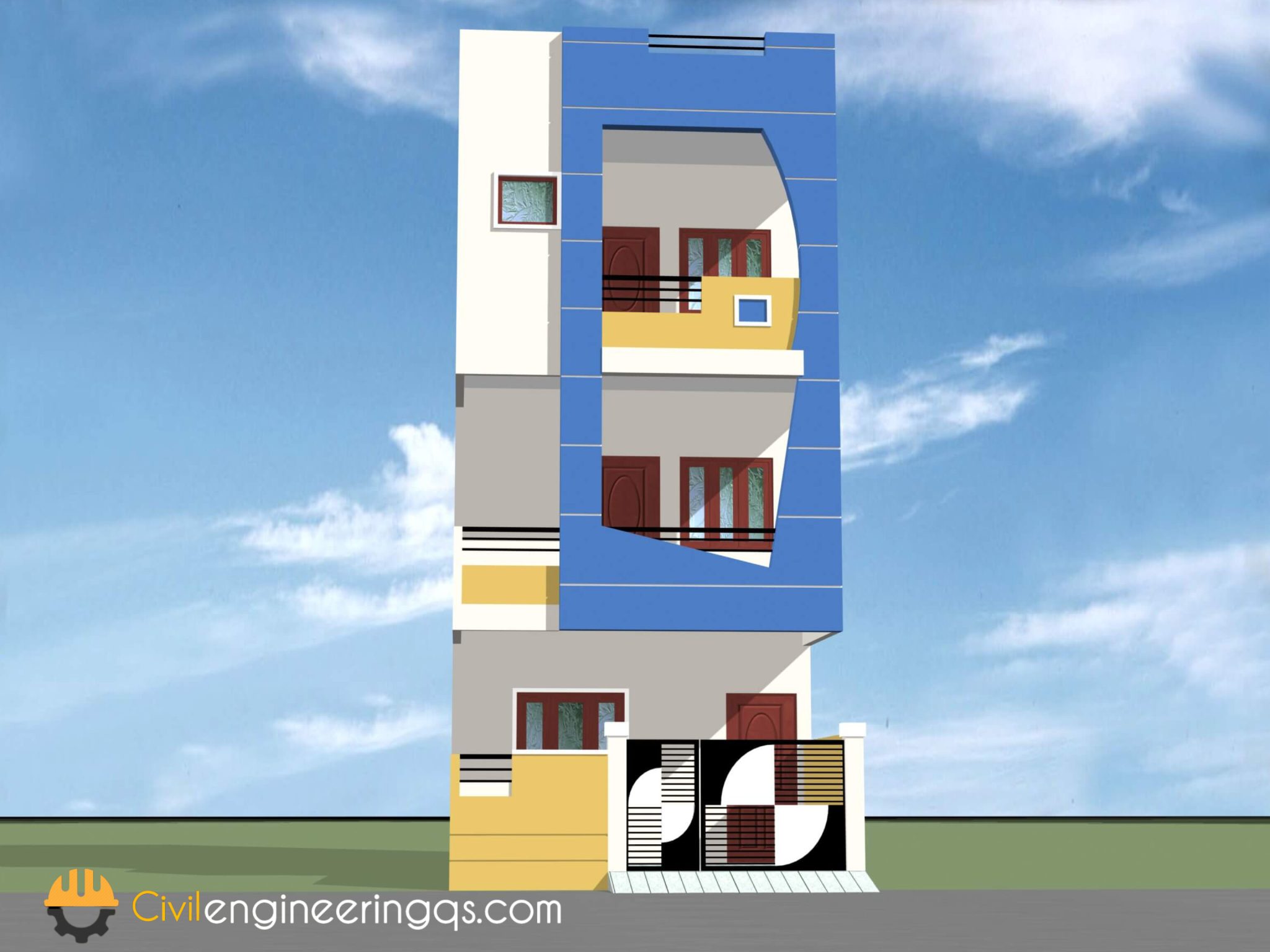 Stylish Front Elevation Concepts for Your Villa