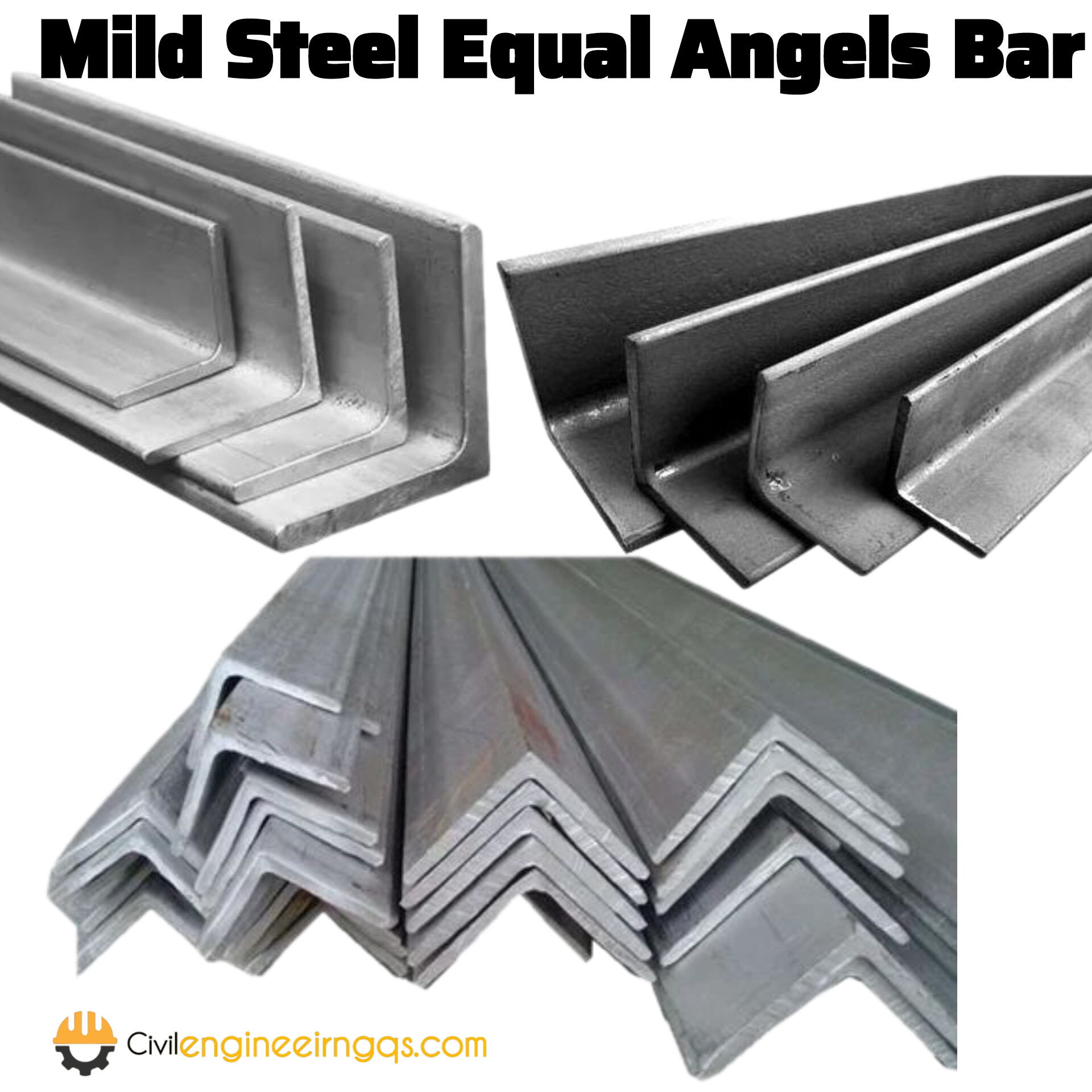 Different Types of MS bars / Mild Steel bars