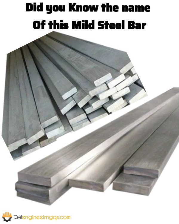 Different Types of MS bars / Mild Steel bars - Civil Engineering QS