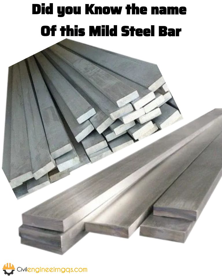 Different Types of MS bars / Mild Steel bars