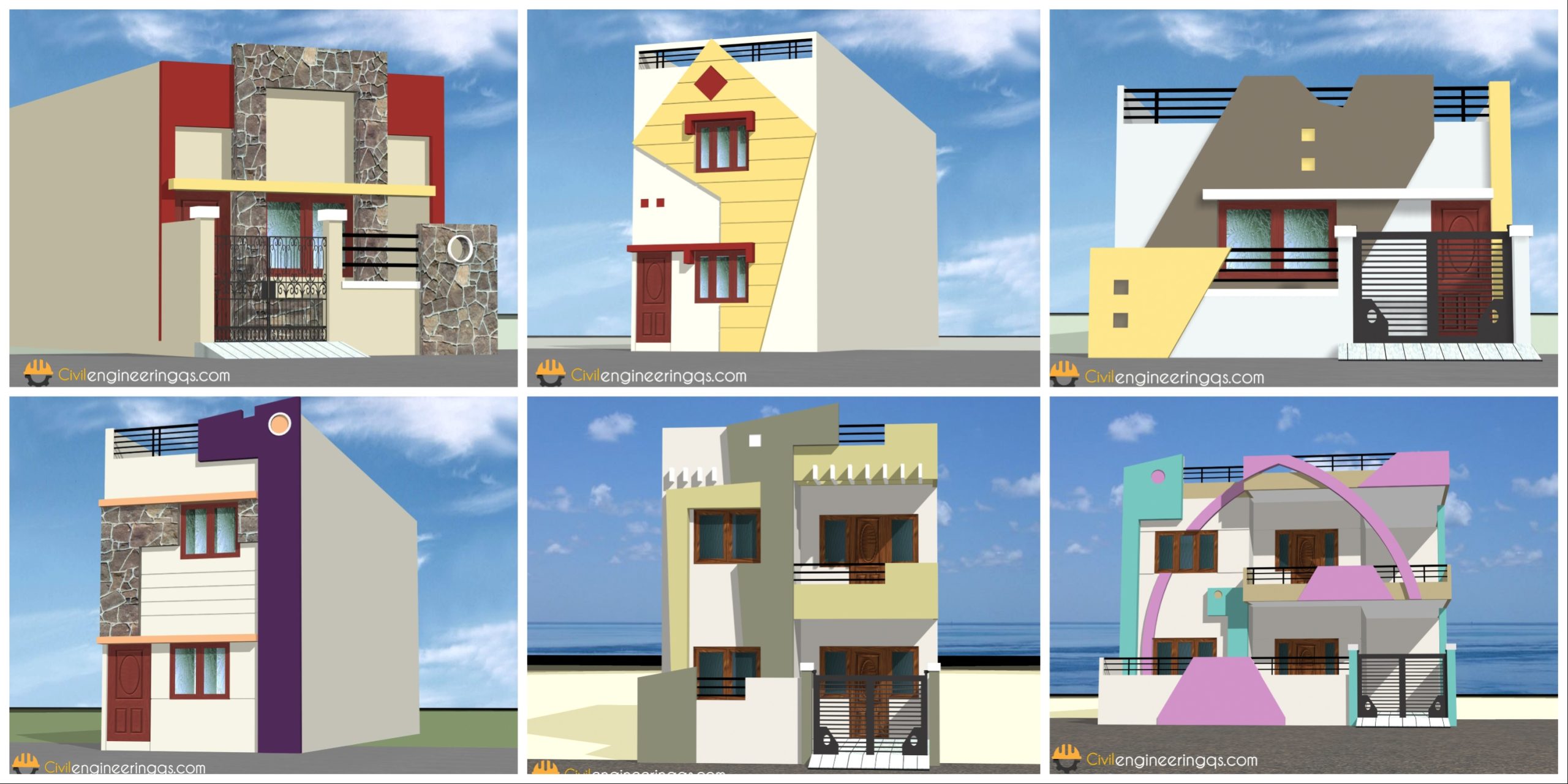 Stylish Front Elevation Concepts for Your Villa