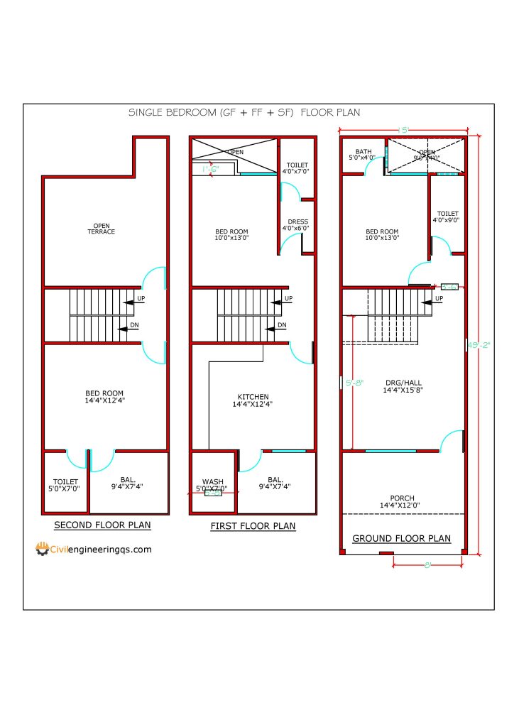 15+ Simple Floor plan for your Home