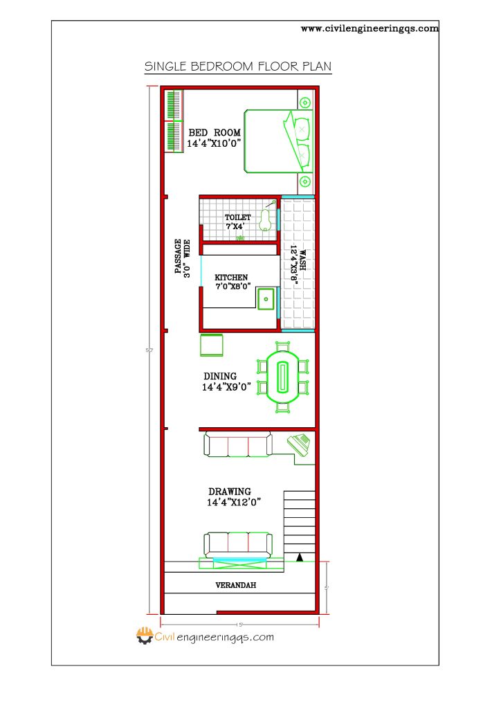 15+ Simple Floor plan for your Home