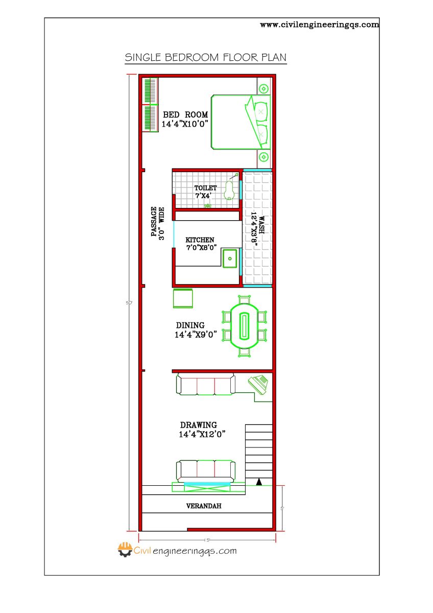 15+ Simple Floor plan for your Home