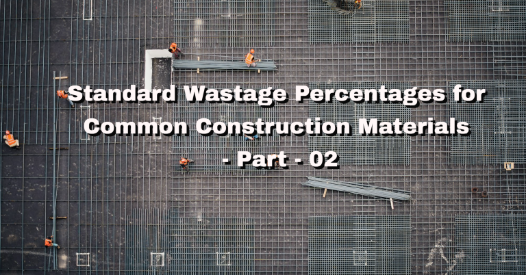 Units of Measurements for Construction Materials