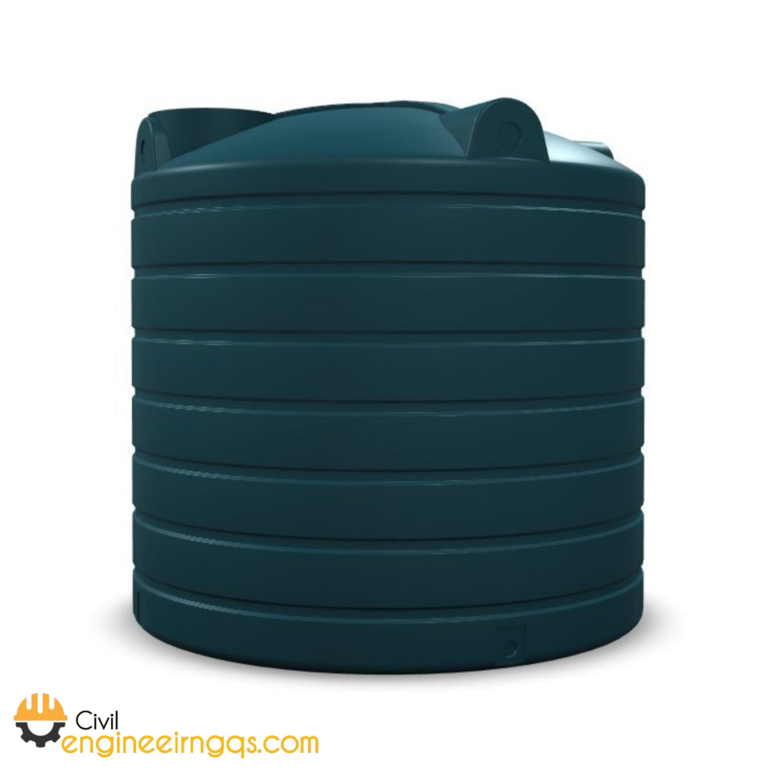 How to calculate volume & Water capacity of Circular Tank