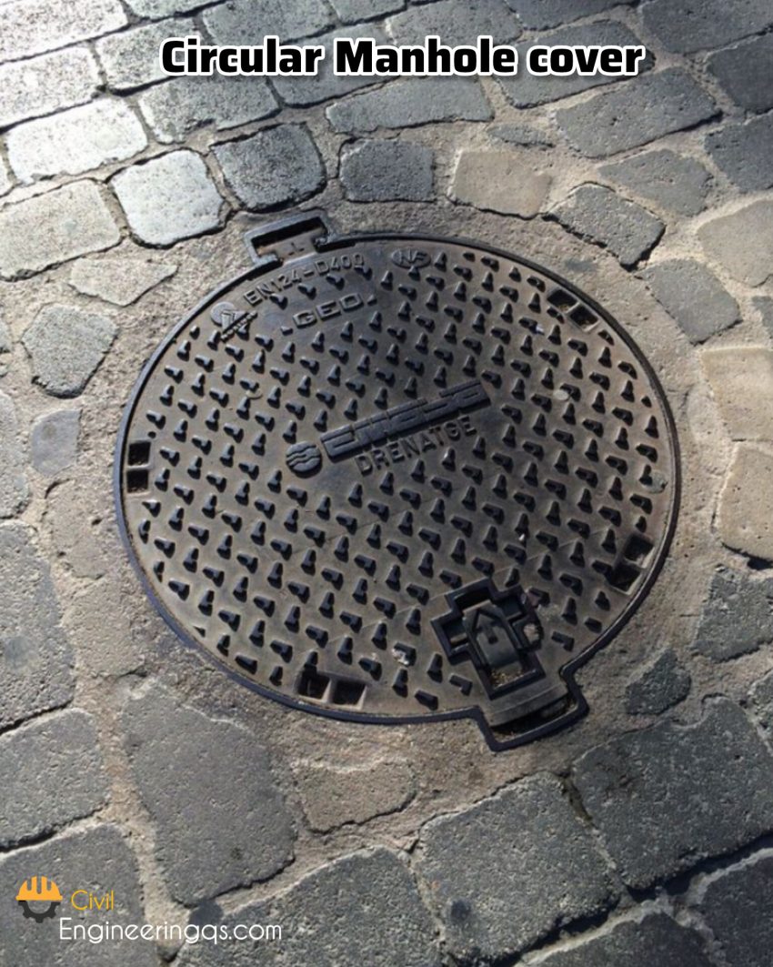 Ductile Iron Manhole Covers Detailed Explanation - Civil Engineering QS