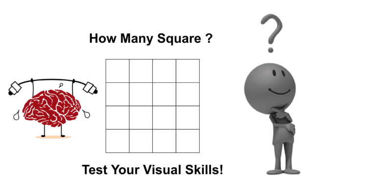 How Many Squares Can You Count? Test Your Visual Skills! - Civil ...